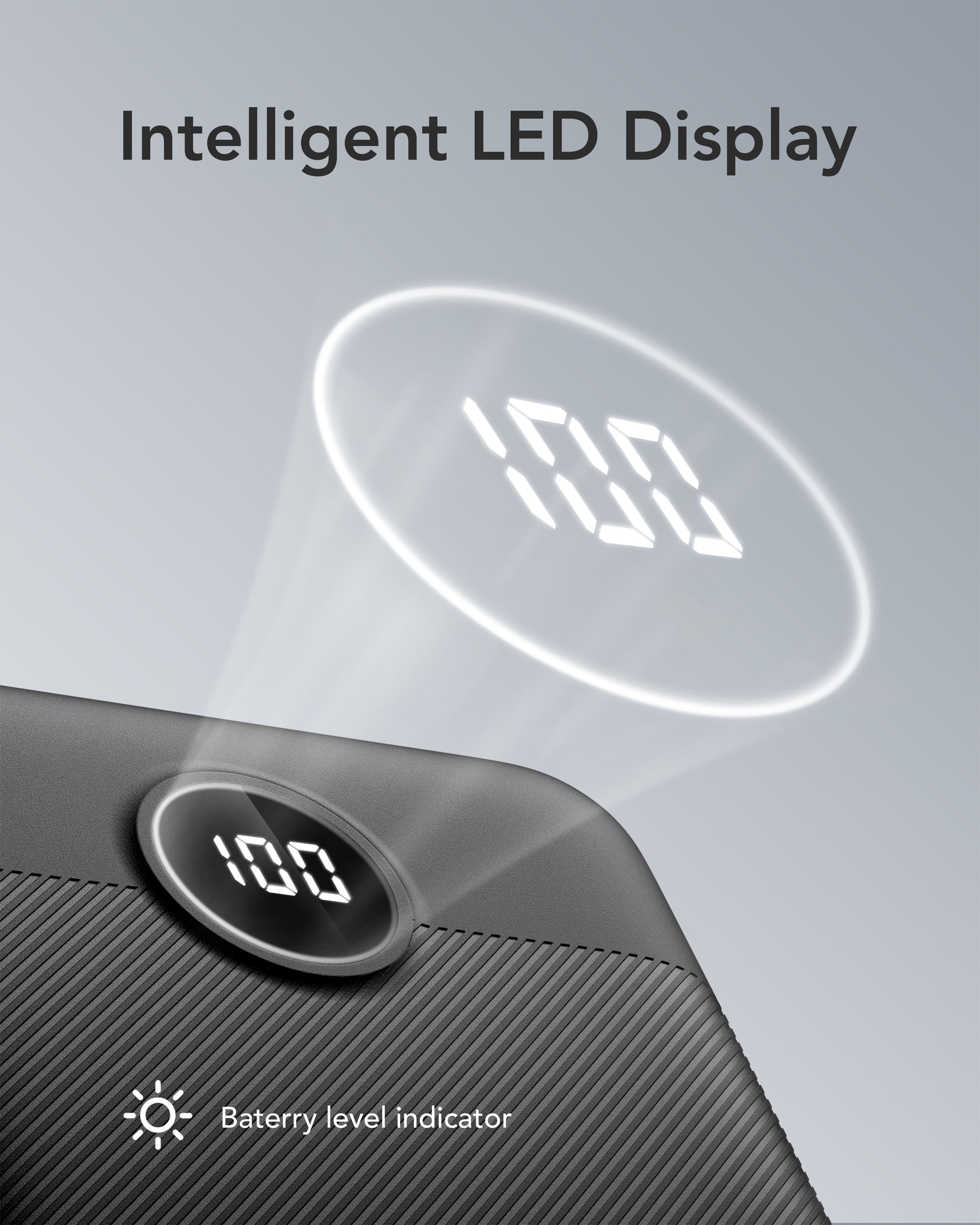 L30S 30000mAh Power Bank with Digital Display