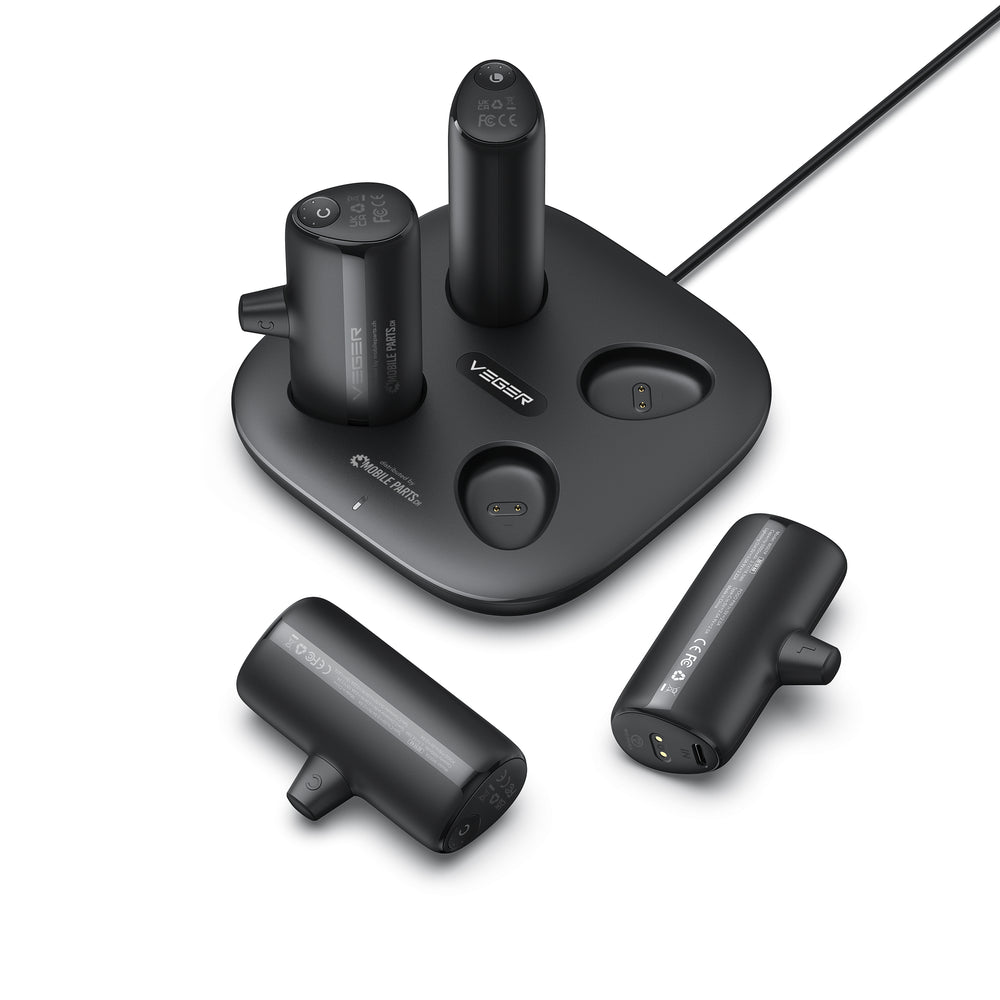 POGO 4V1 Charing Station Kits with Built-in Connectors for iPhone & An